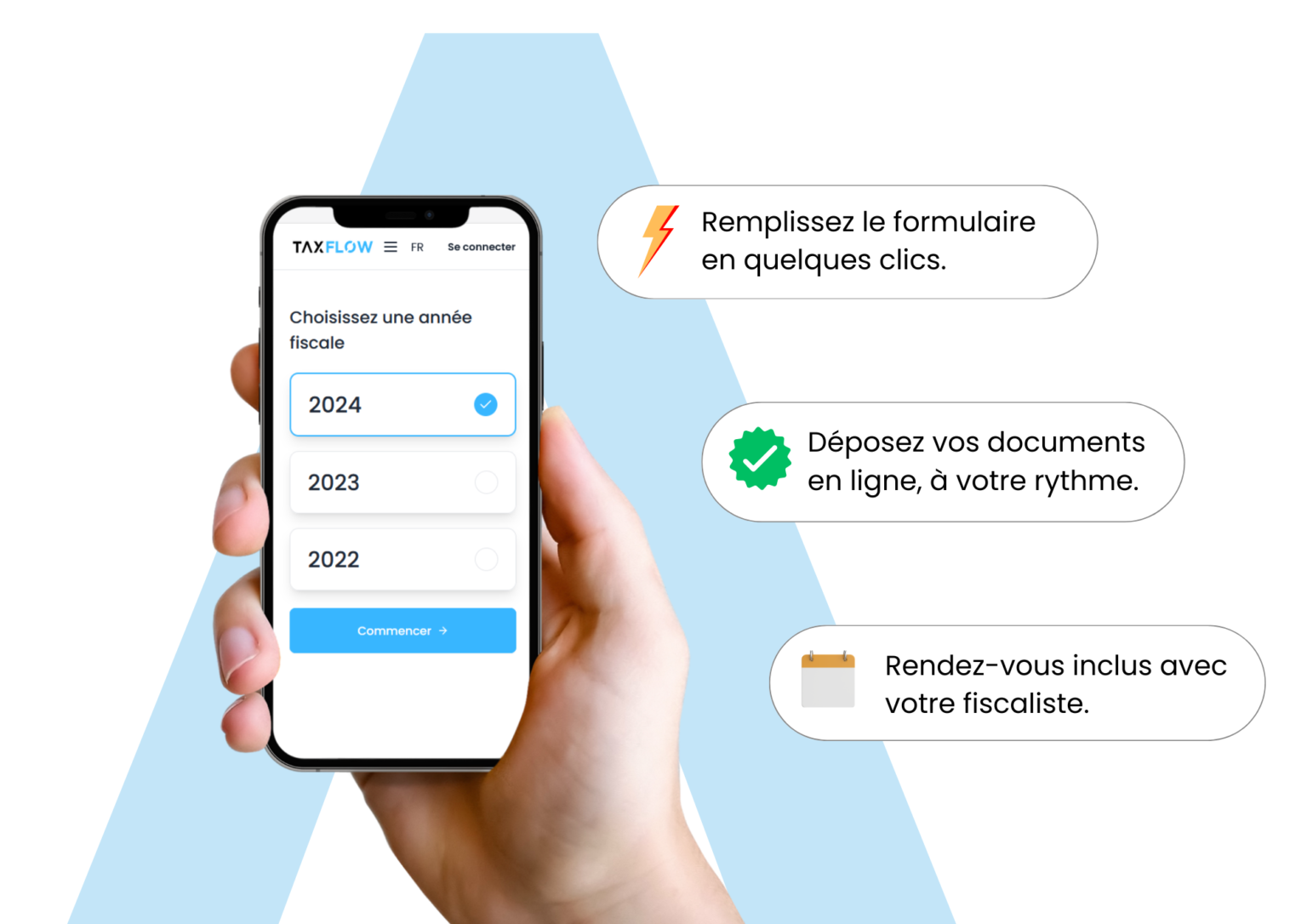 Déclaration d'impôts Vaud - TaxFlow